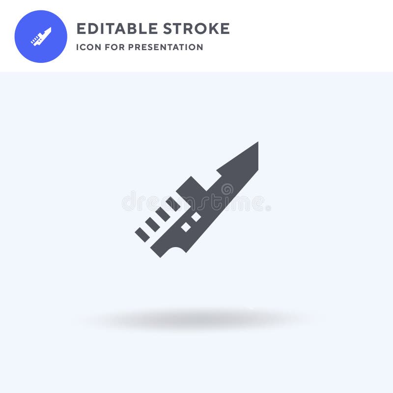 Keytar Icon Vector, Filled Flat Sign, Solid Pictogram Isolated on White ...