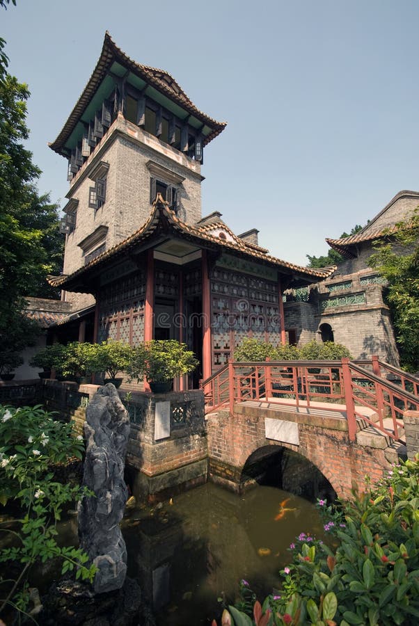 Keyuan Garden stock image. Image of gardens, culture - 17150757