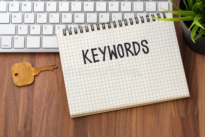 Keywords Research for Seo Concept Stock Photo - Image of website ...