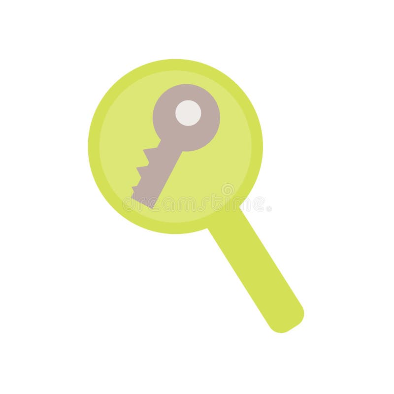 Keywords Icon Vector Sign and Symbol Isolated on White Background ...