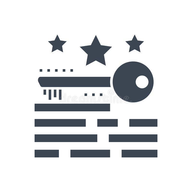 Keywords Ranking Vector Glyph Icon Stock Vector - Illustration of ...