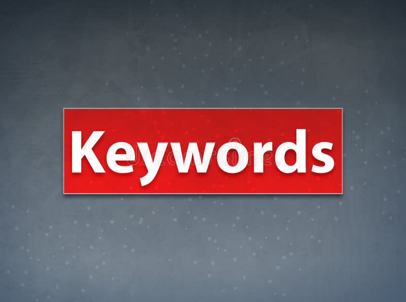 Keywords Banner Stock Illustrations – 2,747 Keywords Banner Stock ...