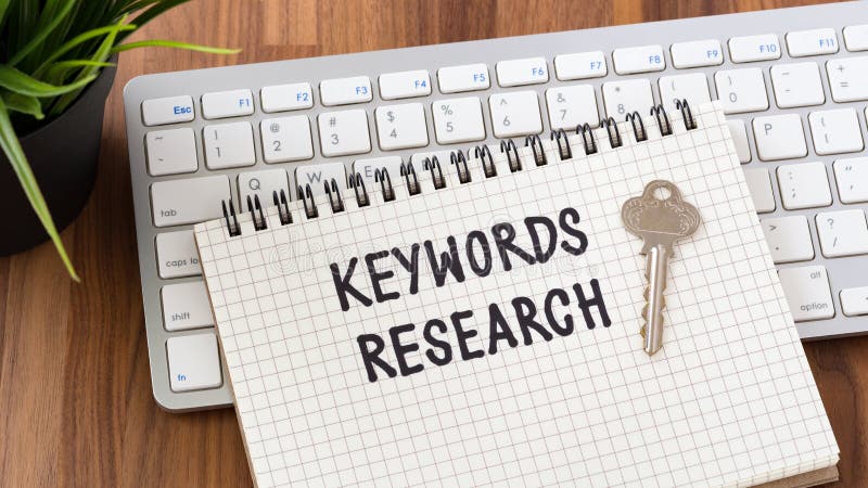 Keywords Research for Seo Concept Stock Photo - Image of website ...
