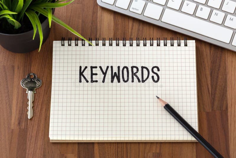 Keywords Research for Seo Concept Stock Photo - Image of website ...