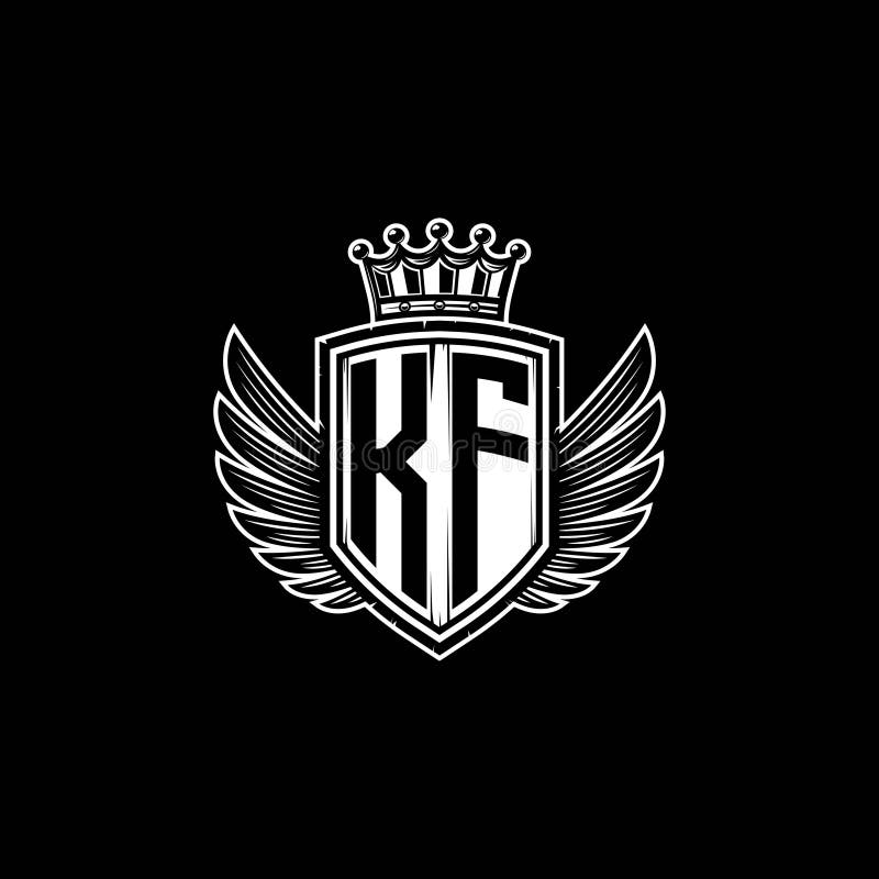 KF Logo Monogram Shield Crown Luxury Design Stock Vector - Illustration ... KF Logo Monogram Shield Crown Luxury Design Stock Vector - Illustration ...
