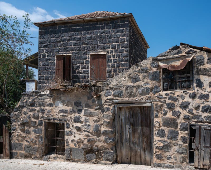 Kfar Kama Israel Aug 26 2023 Circassian Village Architecture And Everyday Life Editorial