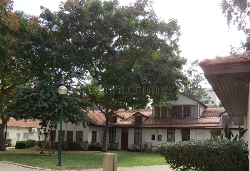 Kfar Saba municipality stock photo. Image of entrance - 61463386