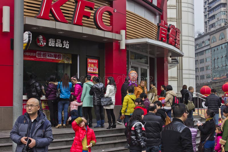 Kfc in China editorial photo. Image of happy, asian, fast - 37618146