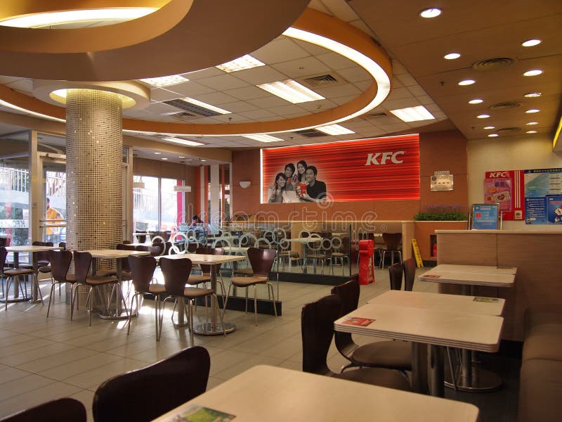 KFC Fast Food Restaurant editorial photo. Image of labeled - 22109436