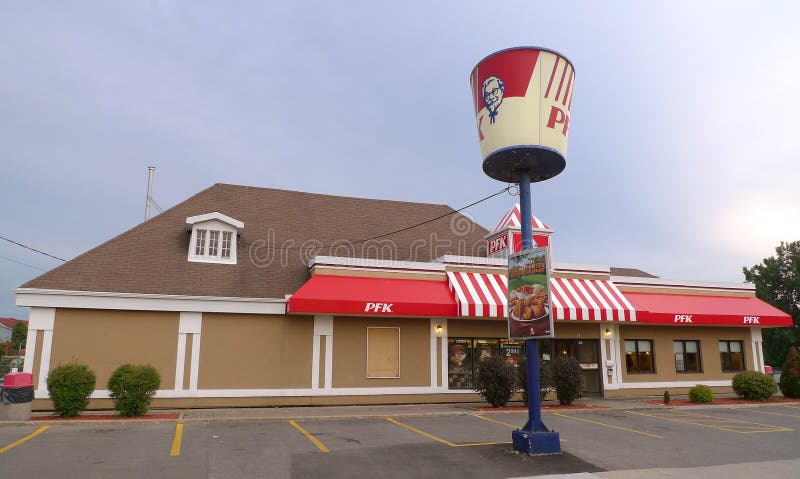 KFC fast food restaurant editorial photography. Image of fast - 25567127