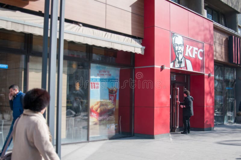 Kfc Magheru editorial stock image. Image of dining, fast - 50246794