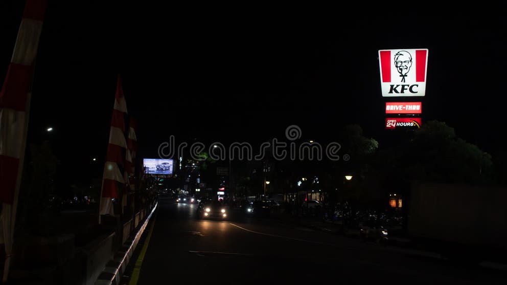 KFC restaurant editorial stock photo. Image of metropolis - 286948433
