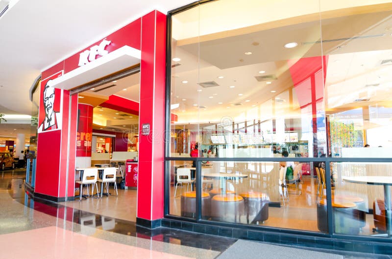 KFC restaurant editorial photography. Image of fried - 36807342