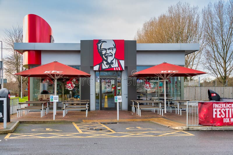 KFC resturant store front editorial stock image. Image of facade ...
