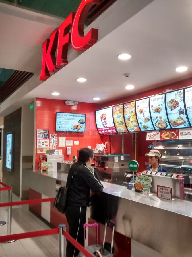 KFC w Quito, Ekwador zdjęcie stock editorial. Obraz złożonej z sklep ...