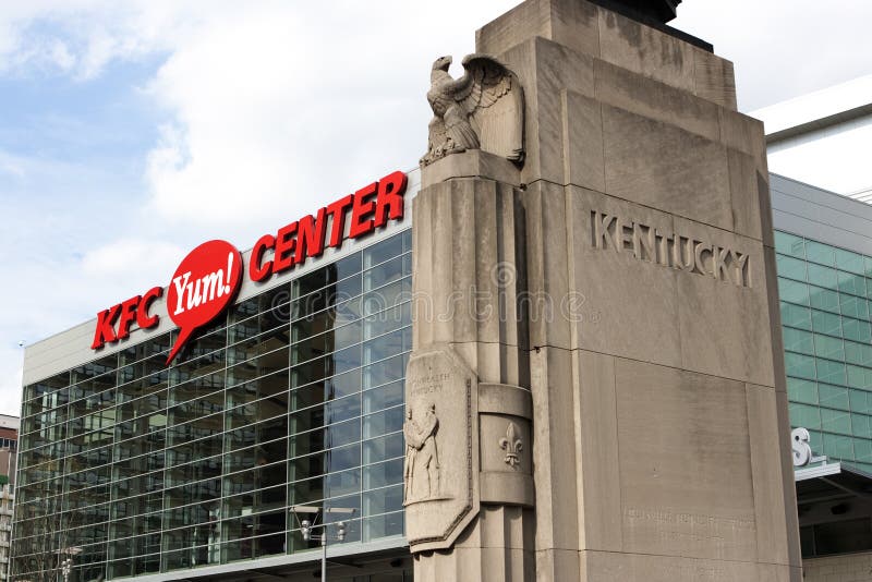 KFC Yum Center editorial image. Image of building, center - 16653305