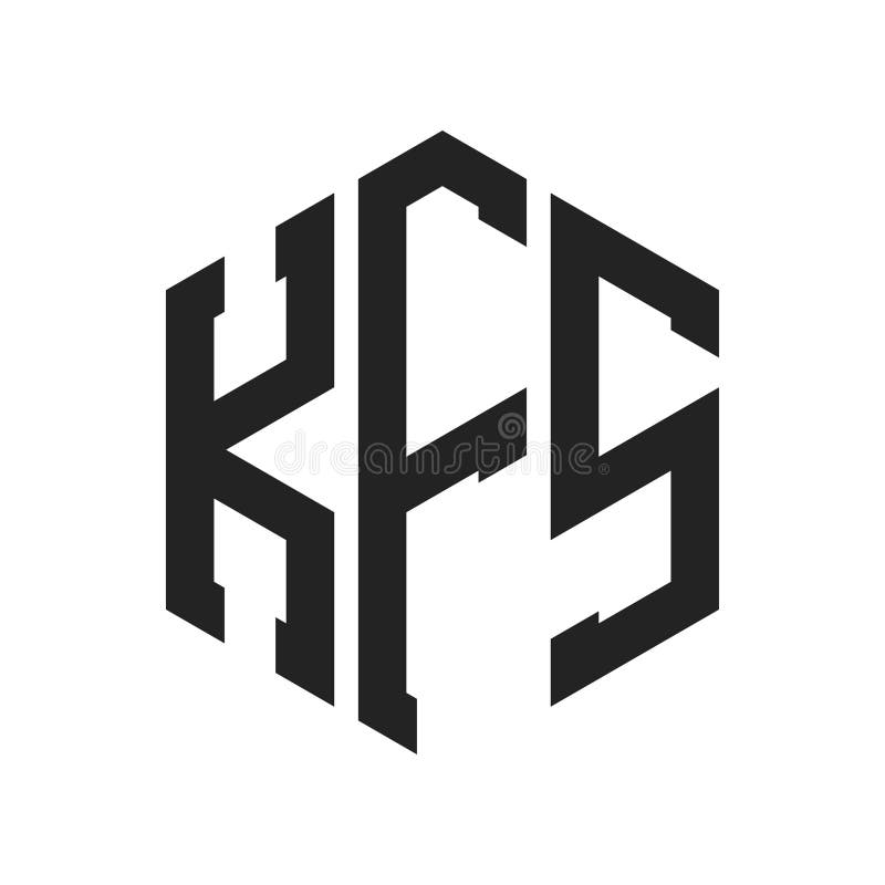 KFS Logo Design. Initial Letter KFS Monogram Logo Using Hexagon Shape ...