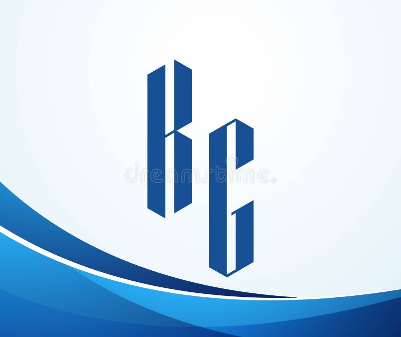 KG Alphabet Letter Logo Design Template Elements Stock Vector ...