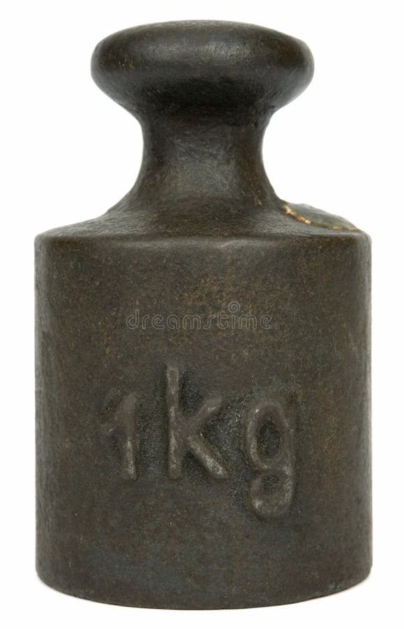 Kg en vikt arkivfoto. Bild av skalor, danat, tungt, enkelt - 5380528