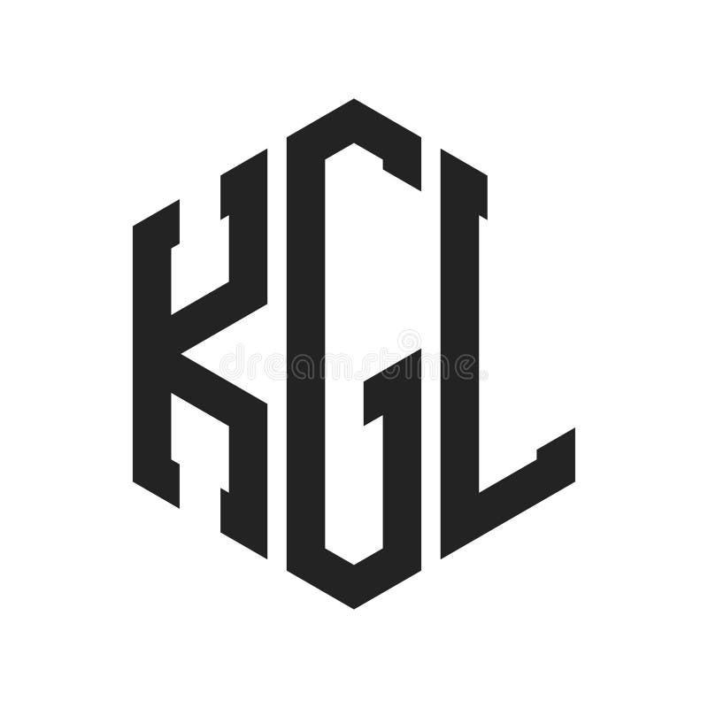 KGL Logo Design. Initial Letter KGL Monogram Logo Using Hexagon Shape ...
