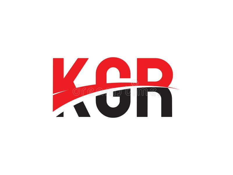 KGR Letter Initial Logo Design Vector Illustration Stock Vector ...