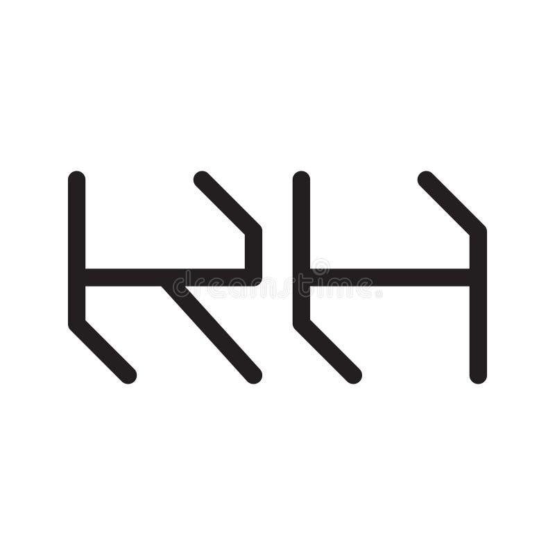 Letter Kh Icon Stock Illustrations – 1,270 Letter Kh Icon Stock ...