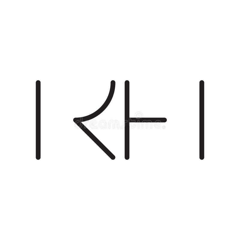 Letter Kh Icon Stock Illustrations – 1,270 Letter Kh Icon Stock ...