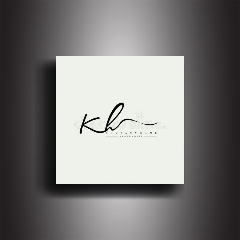 Kh Signature Stock Illustrations – 241 Kh Signature Stock Illustrations ...