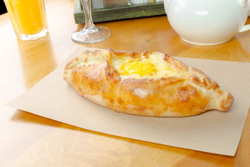 Khachapuri stock image. Image of ajara, hachapuri, butter - 61512223