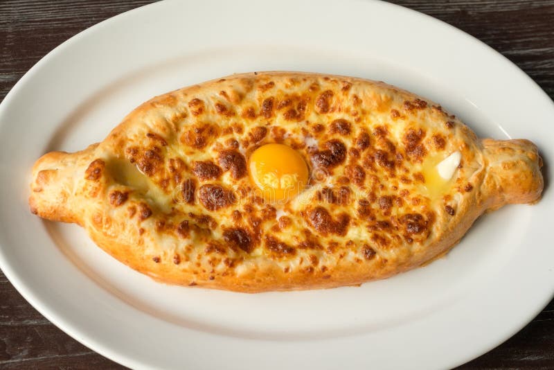 Khachapuri stock photo. Image of dish, traditional, plate - 68970936