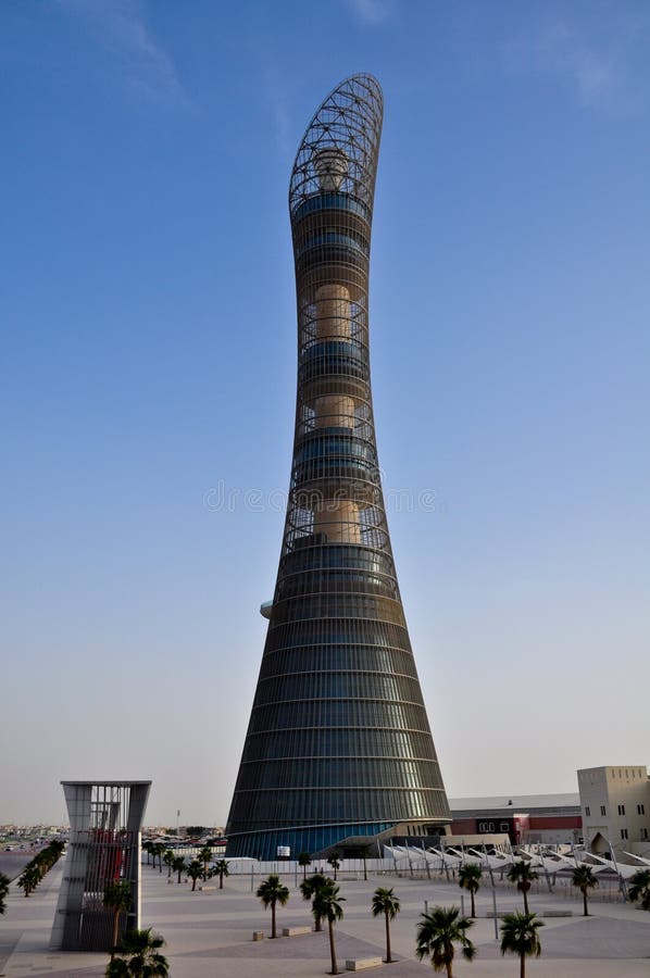 Khalifa Tower stock photo. Image of tower, kalifa, qatar - 18389952