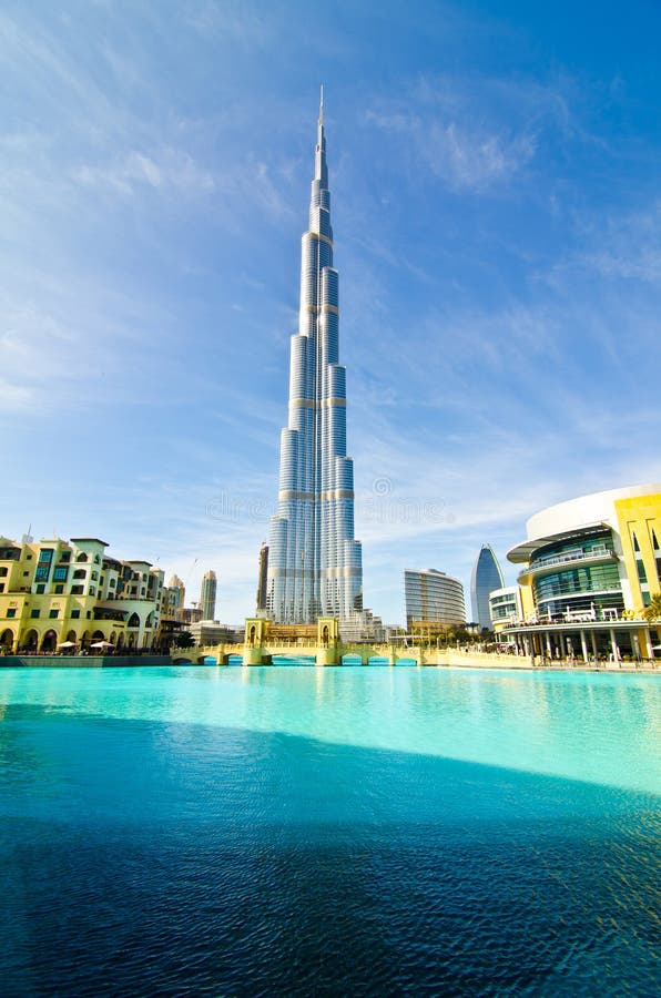 Khalifa Tower editorial stock image. Image of tallest - 23130214