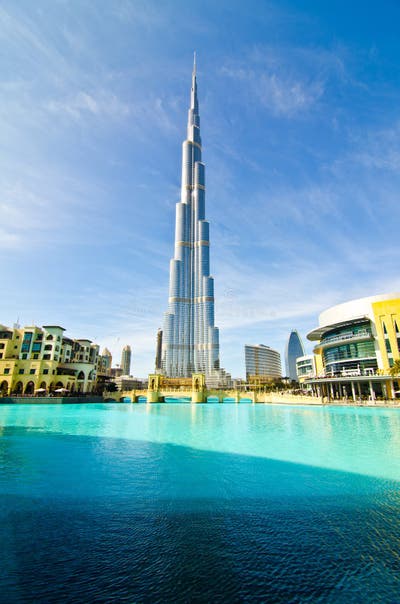 Khalifa Tower editorial stock image. Image of tallest - 23130214