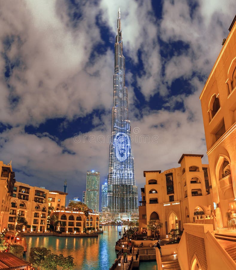 Khalifa tower editorial image. Image of dubai, khalifa - 108937785