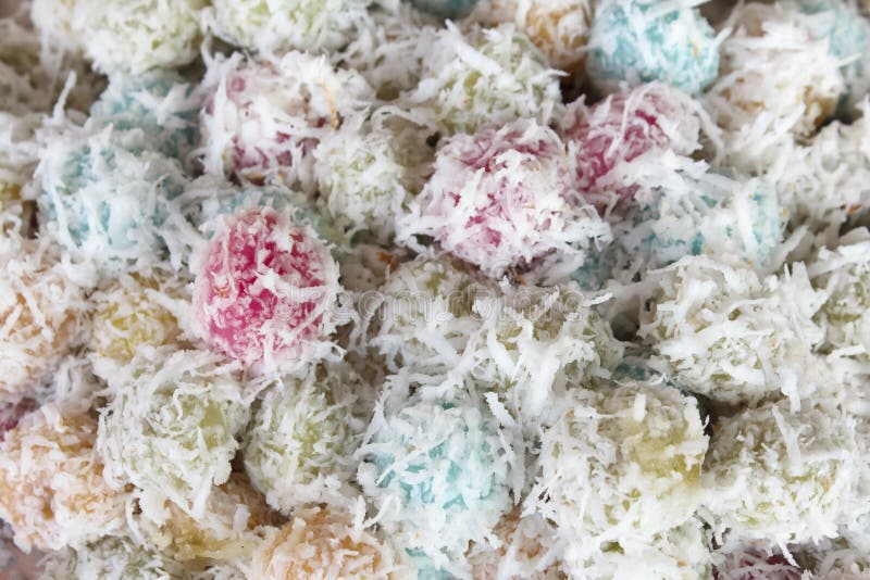 Khanom Kho stock image. Image of sugar, flour, palm, sticky - 22887279