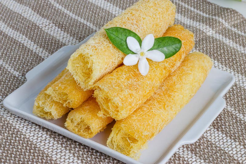 Khanom La stock photo. Image of color, thai, dessert - 33550488