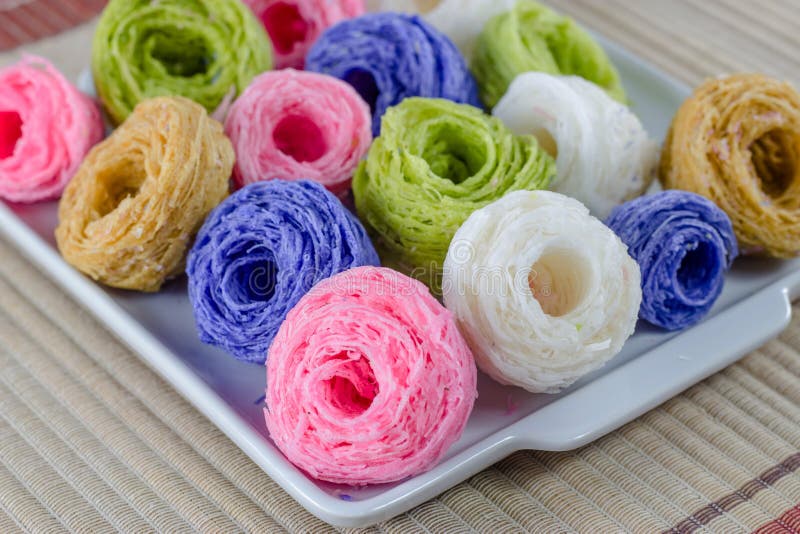 Khanom La stock image. Image of cooking, asia, sugar - 33550911