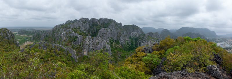 Khao Daeng View Point, Thailand Stock Photo - Image of blue, cliff ...