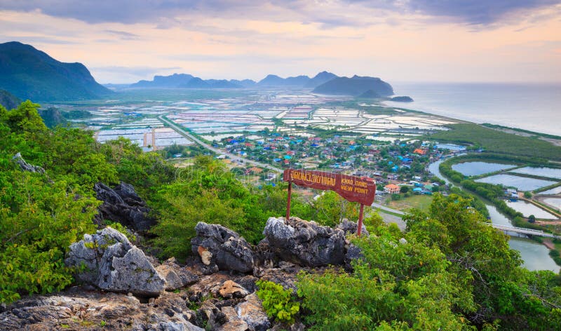 Khao Dang Viewpoint, Thailand Stock Image - Image of natural ...