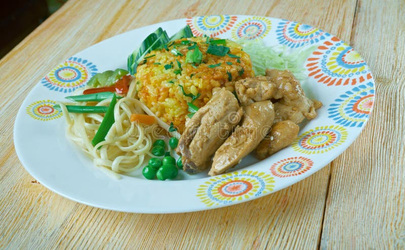 Khao khluk kapi stock photo. Image of eats, dish, asia - 82093998