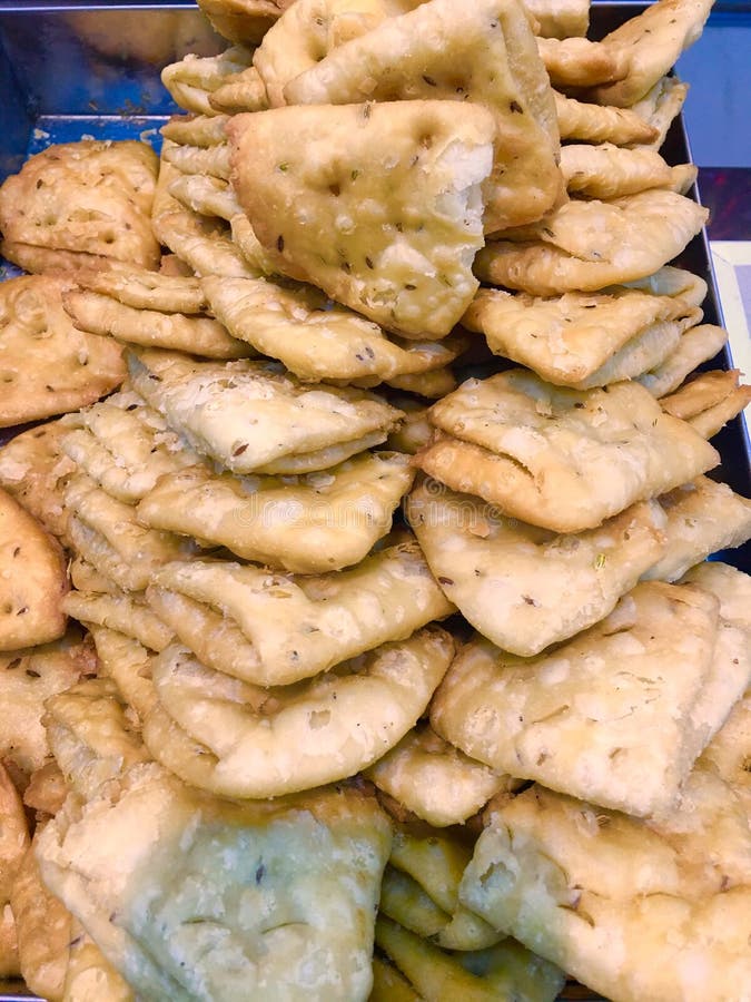 Khari stock image. Image of fried, cuisine, kachori, indian - 89803797