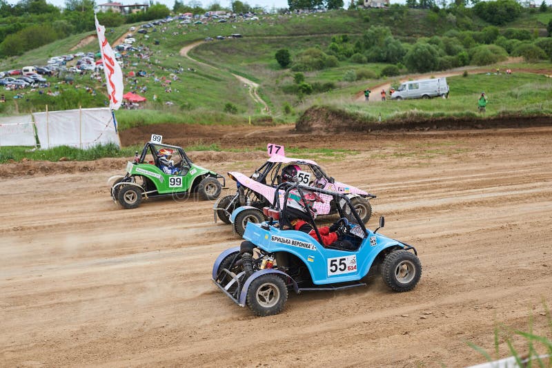 The Auto Cross Racing Championship of Ukraine Editorial Photography ...