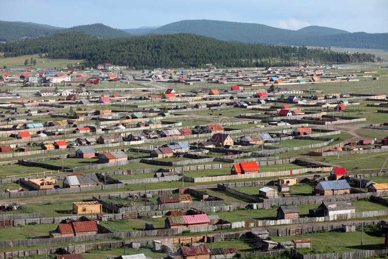 Khatgal, Mongolia stock image. Image of grass, empty - 48845137