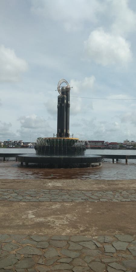 Khatulistiwa Monument West Borneo Pontianak Editorial Stock Image ...