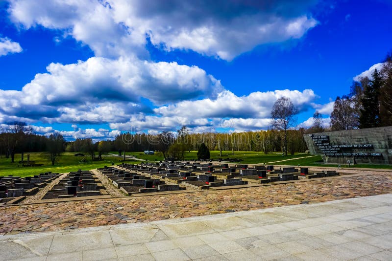 Khatyn Memorial Complex Grave Monuments Editorial Photography - Image ...