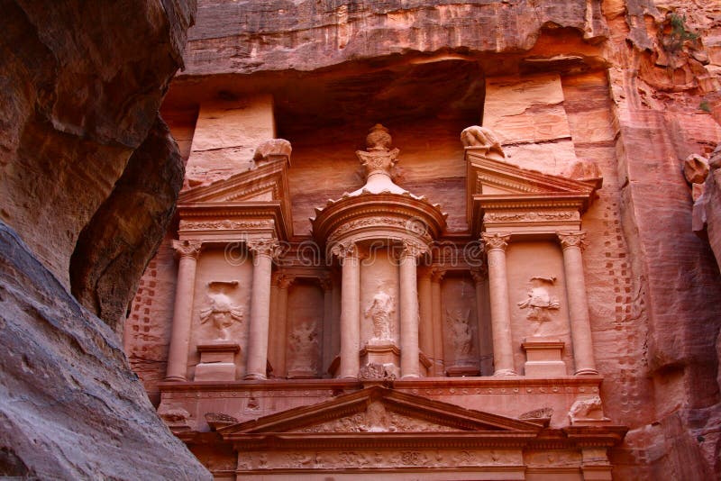 Khazna stock image. Image of civilization, nabataean, middle - 9601549