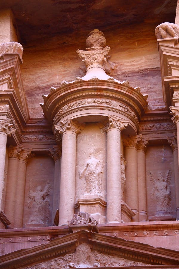 Khazna stock image. Image of arabs, civilization, rosy - 9604229