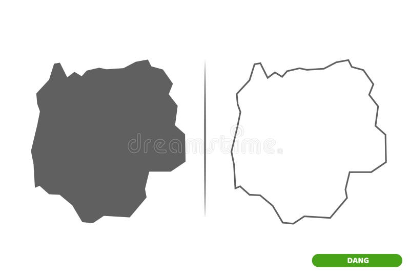 Kheda District of Gujarat State Map Stock Vector - Illustration of ...