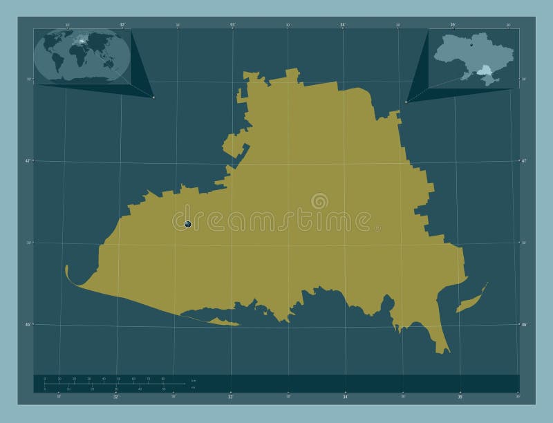 Kherson, Ukraine. Solid. Capital Stock Illustration - Illustration of ...