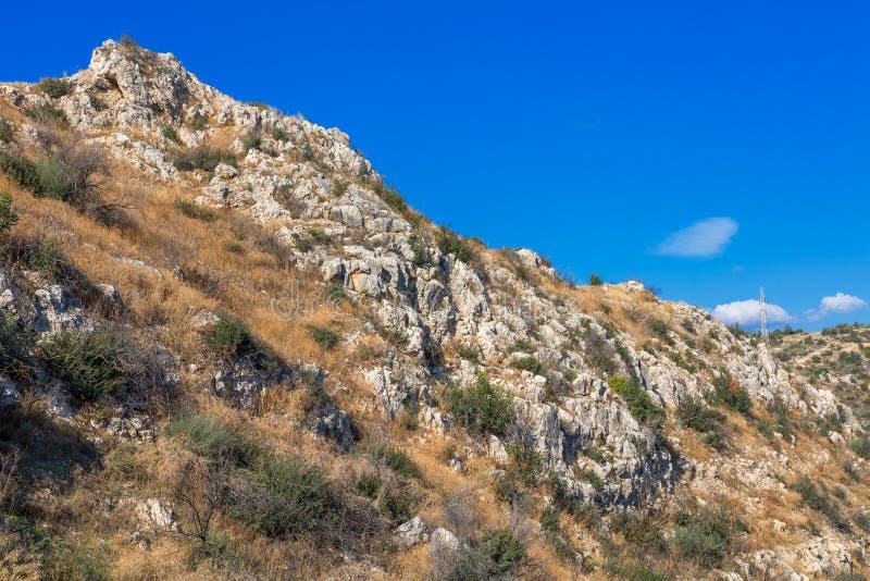 Khirokitia Archaeological Site Stock Photo - Image of archeology ...